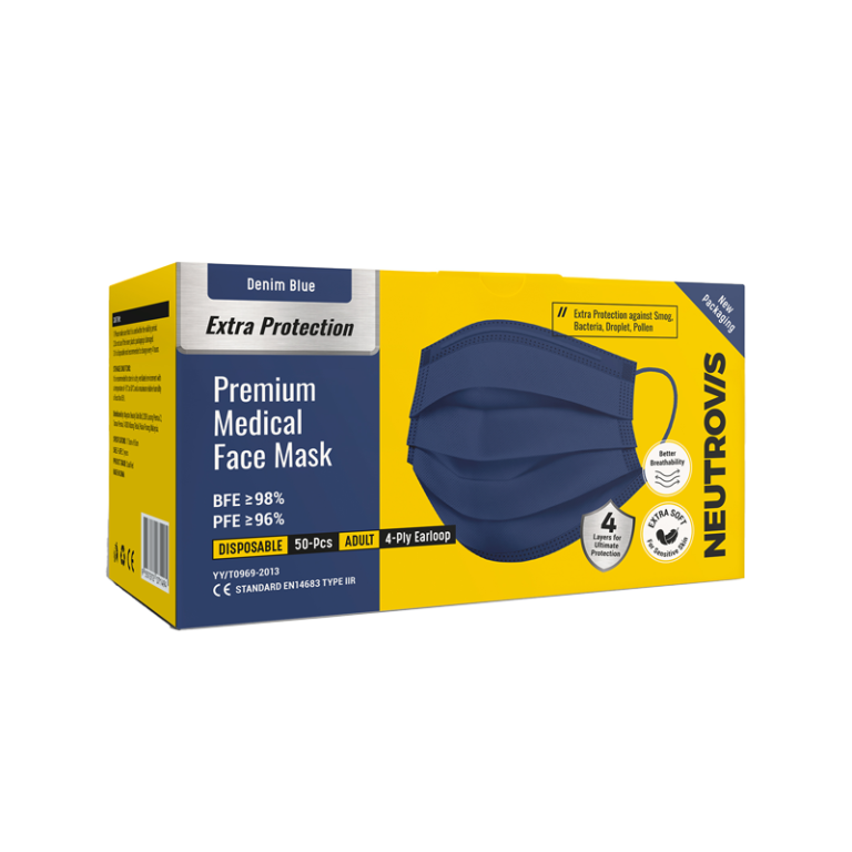 Neutrovis 4-Ply Premium Medical Face Mask - Neutrovis