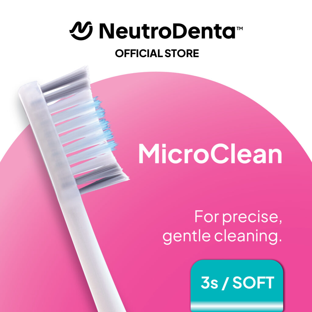 NeutroDenta Micro Clean Toothbrush 3s - Soft - Neutrovis